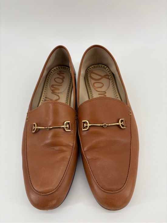 Sam Edelman | Shoes | Sam Edelman Womens Brown Leather Horsebit Loafers ...